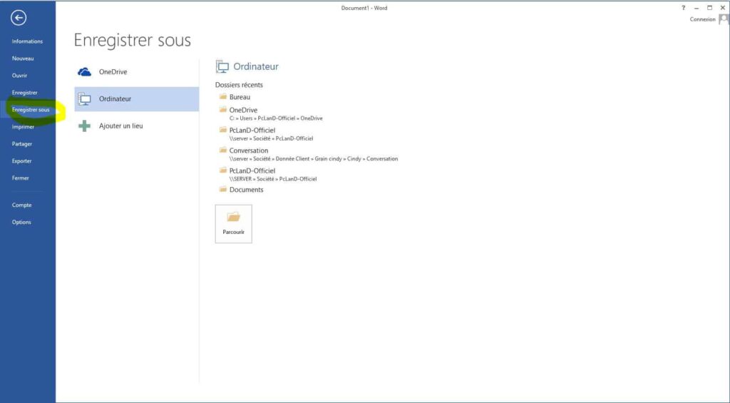 comment faire pour créer un dossier pdf (via word) | Boutique PcLanD